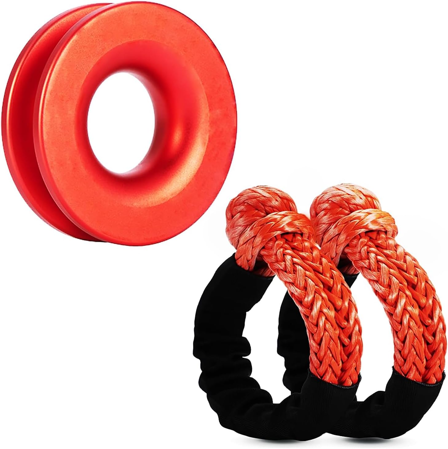 Amazon.com: SCHTUMPA 2pcs Synthetic Soft Shackles (57,000lbs Max ...