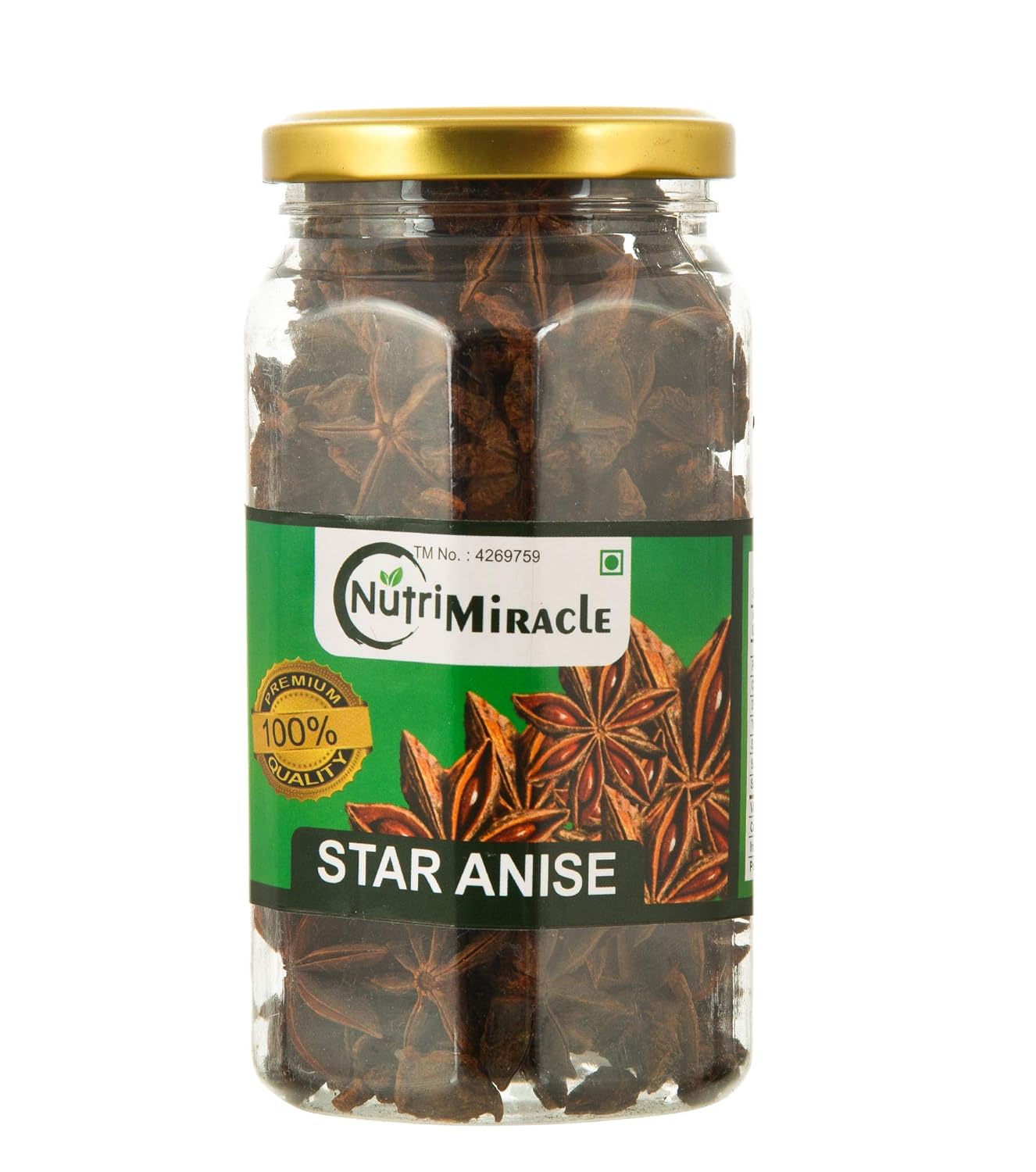 NUTRI MIRACLE Star Anise/Chakra Phool,100gm : Amazon.in: Grocery ...