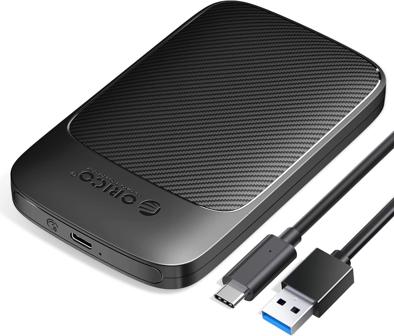 ORICO 2.5 inch External Hard Drive Enclosure USB C to SATA III 6Gbps ...