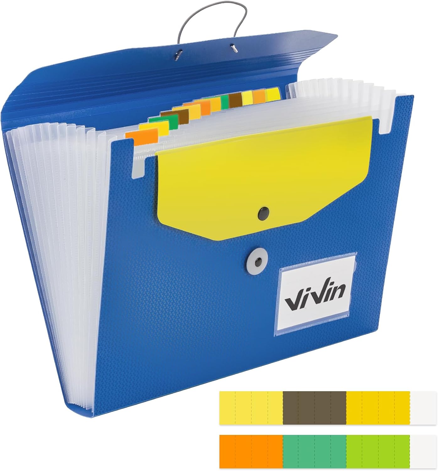 Amazon.com : ViVin Expanding File Folder, 13-Pocket Accordion Filing ...