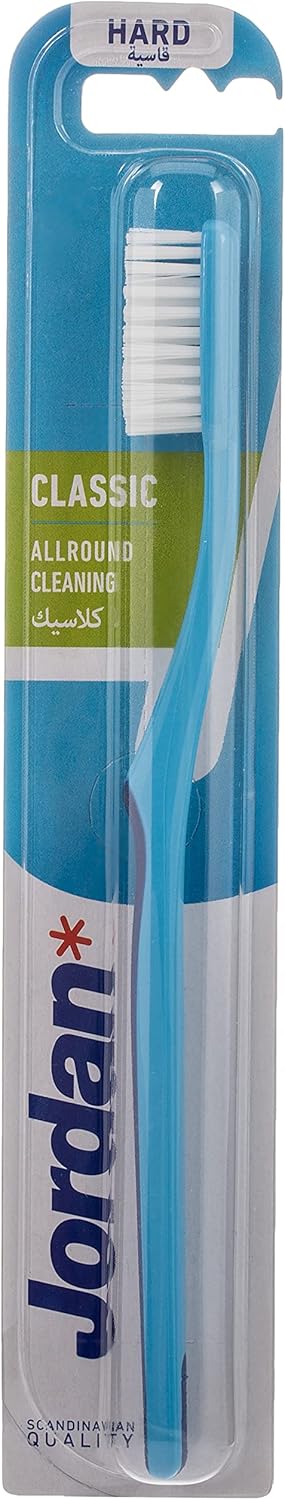 Jordan Classic ToothbrUSh, Hard, Assorted, 1 Unit : Buy Online at Best ...