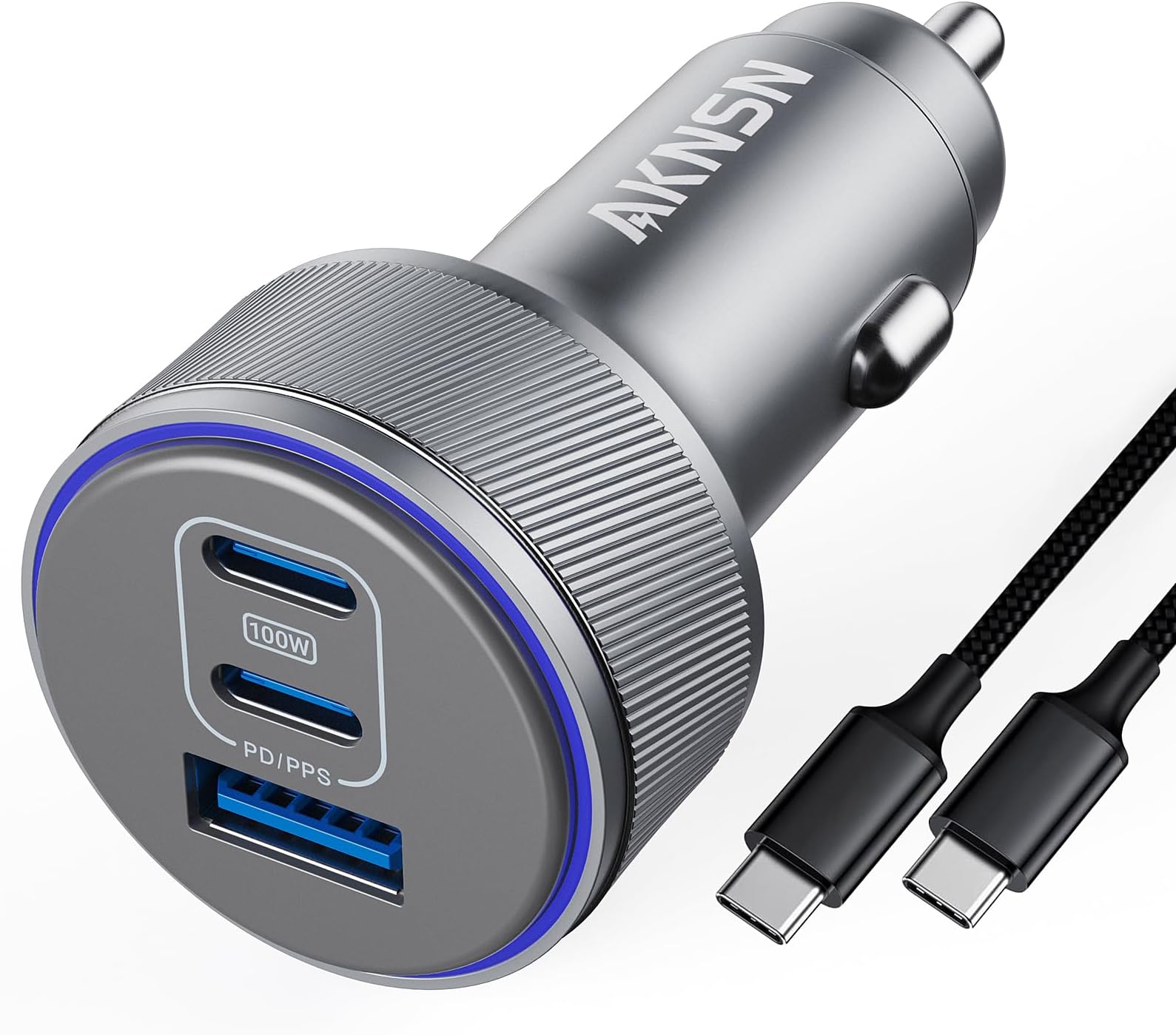 Amazon.com: Anker iPhone 16 USB-C Car Charger, 167.5W Max 3-Port Ultra ...