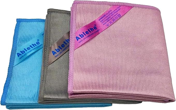 Window Cleaning Cloth - Microfiber Cleaning Cloth, Premium Polishing ...