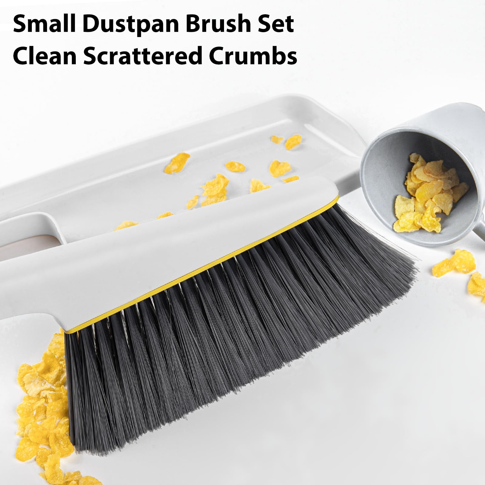 Snapklik.com : Hand Small Broom And Dustpan Set, Compact Handheld Dust ...