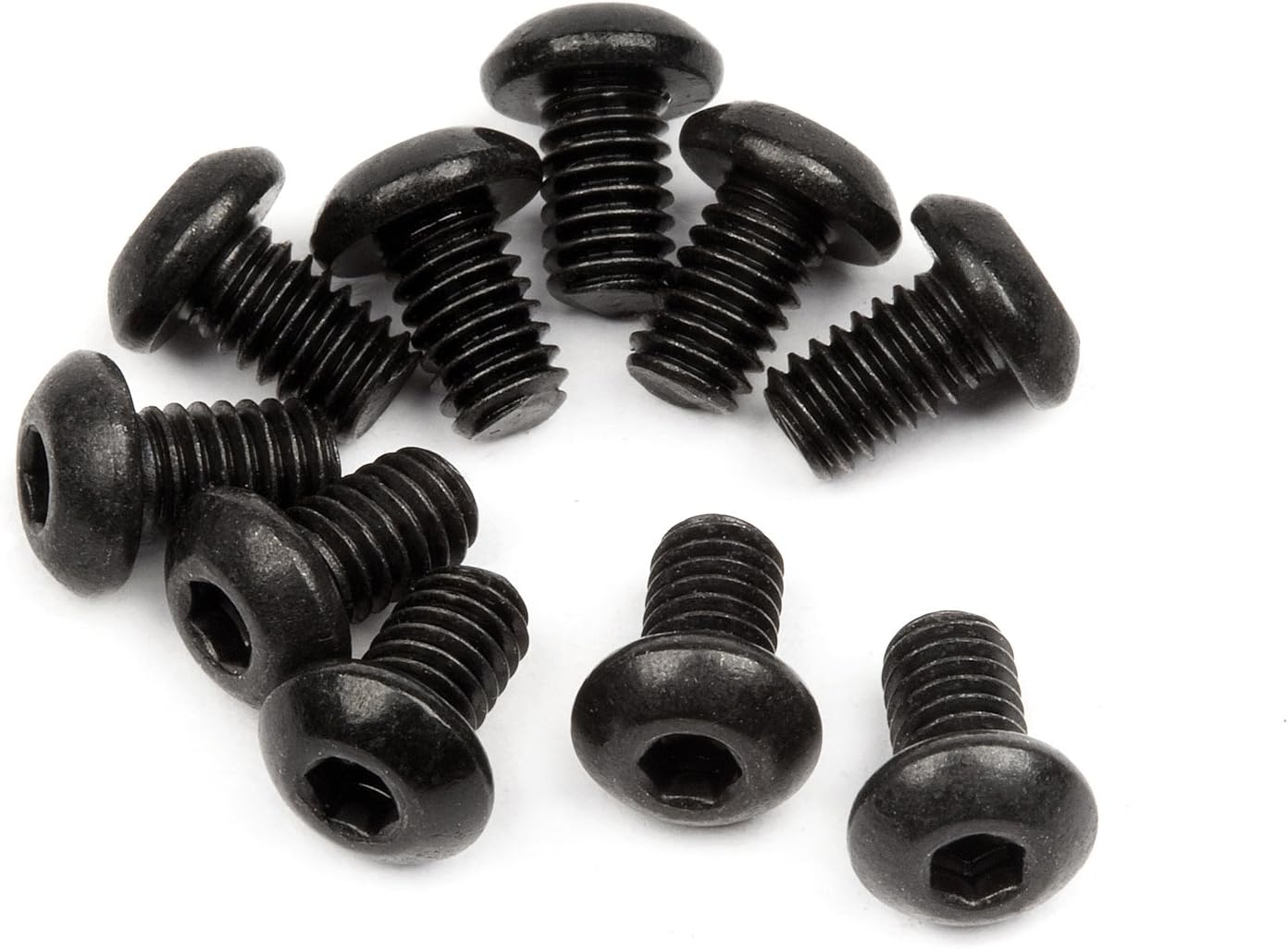 Amazon.com: Button Head Screw M2.5X4mm (Hex Socket/10pcs) 100864 ...