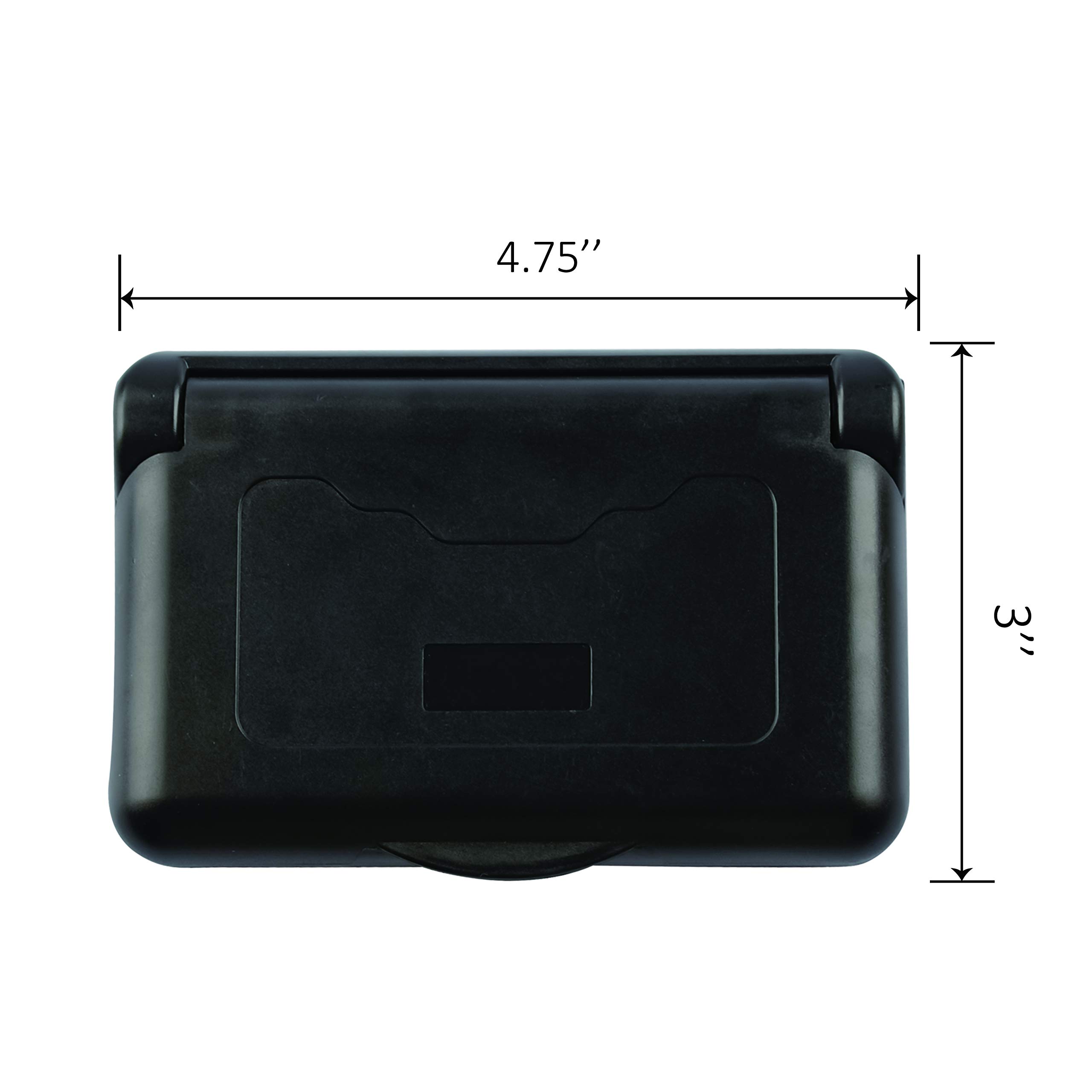 Snapklik.com : RVGUARD RV Spring-Loaded Weatherproof Receptacle Cover ...