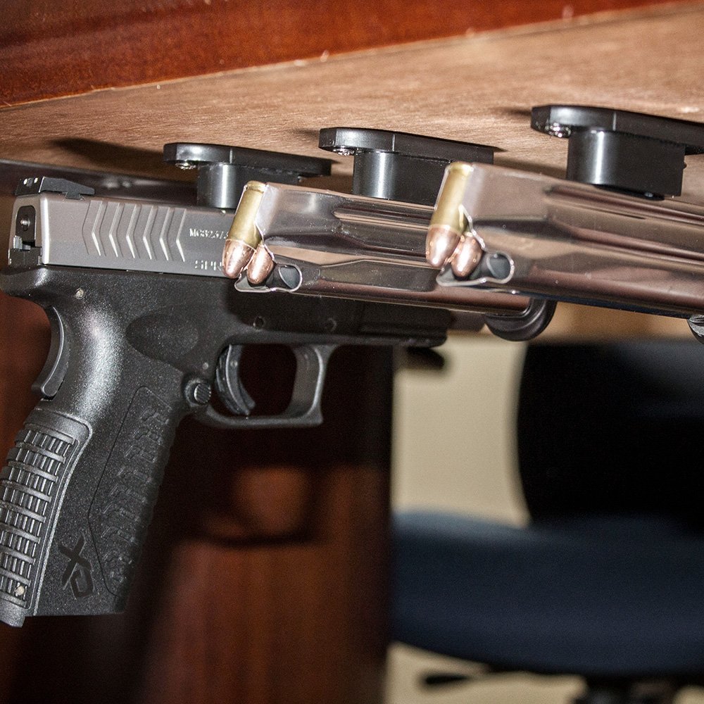 Snapklik.com : Tactical Quick Draw Gun Magnet Concealed Pistol Holder ...