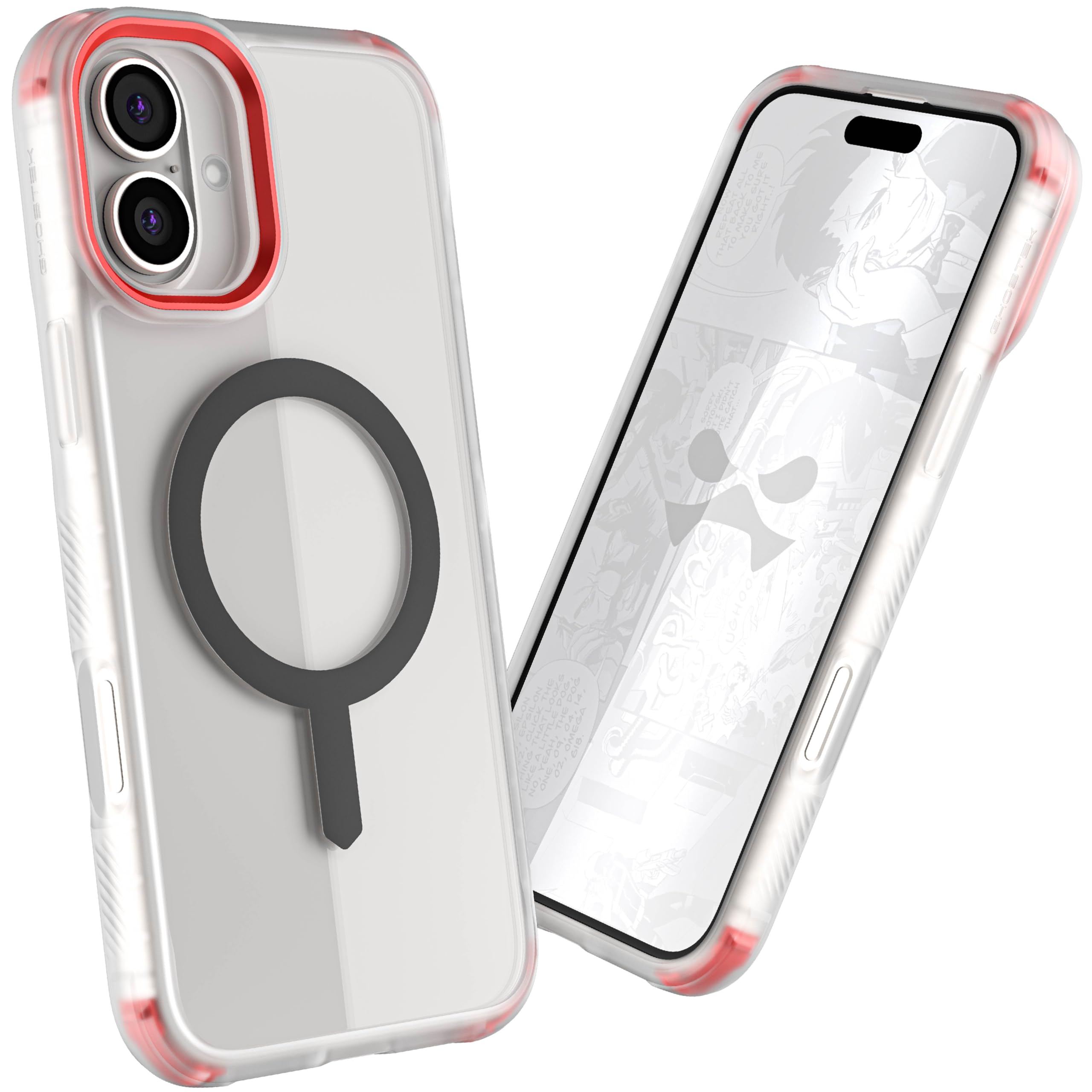 Amazon.com: Ghostek Covert iPhone 16 Plus Clear Case - Compatible with ...