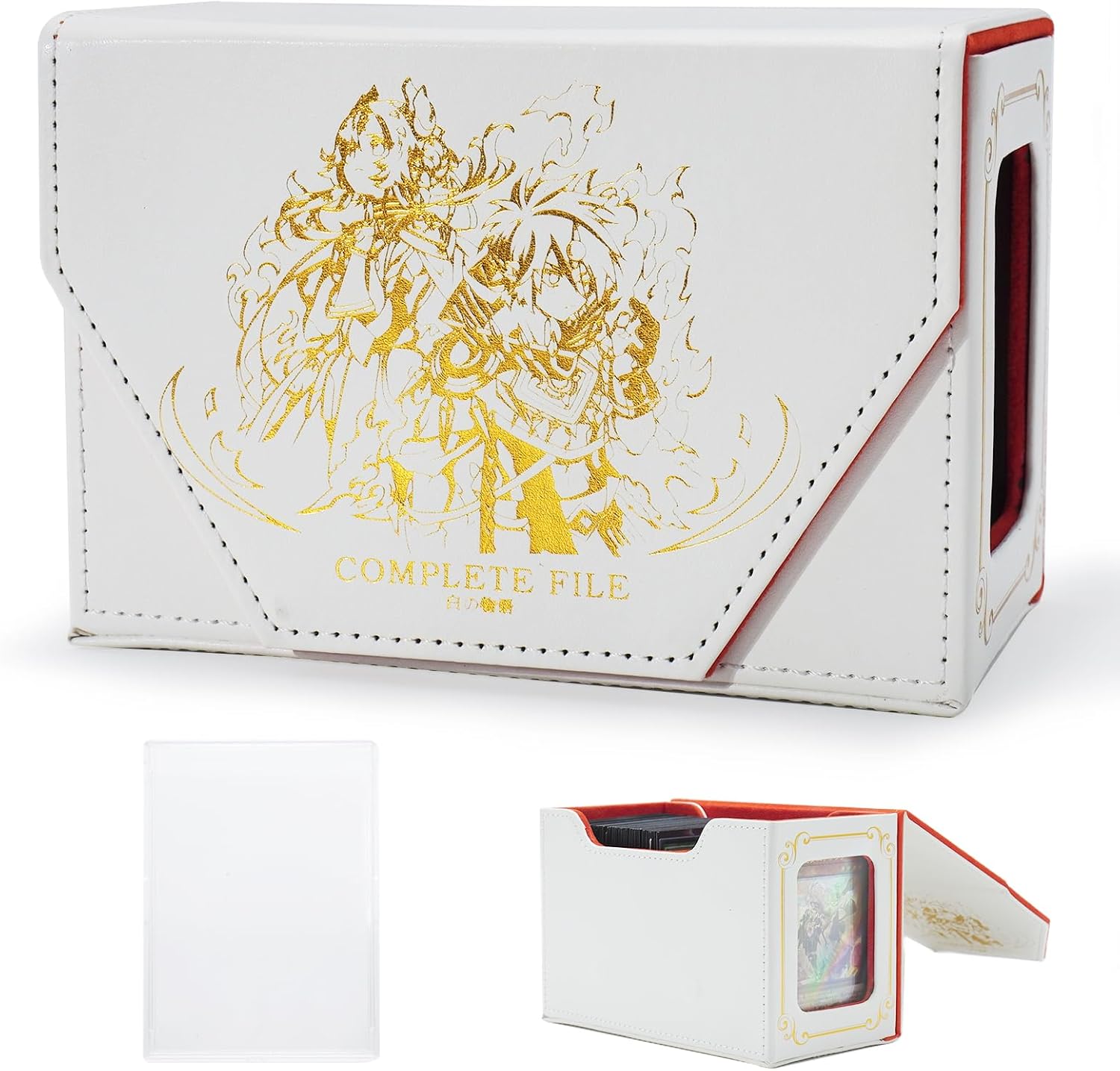 Amazon.com: sabermaster STORY OF WHITE Laser Card Deck Box for YGO MTG ...