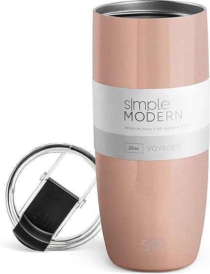 Amazon.com: Simple Modern Travel Coffee Mug Tumbler with Flip Lid ...