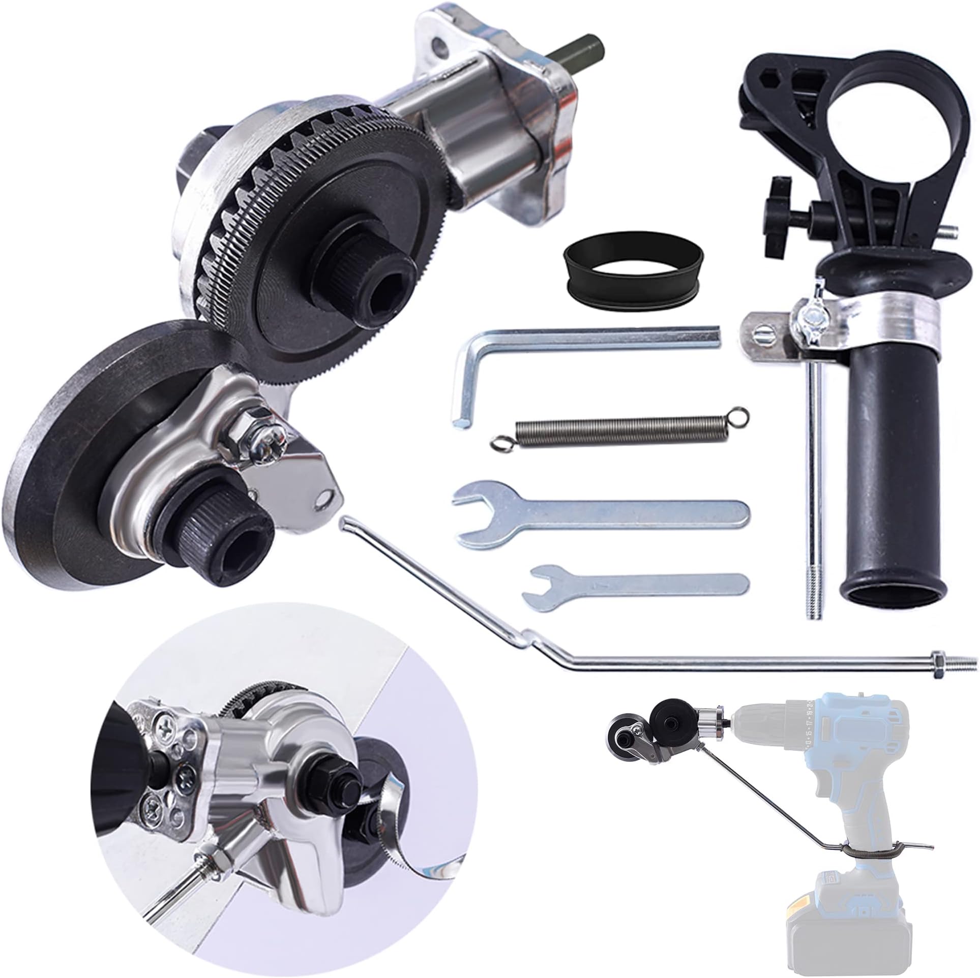 Electric Drill Shears Attachment Cutter Nibbler,Metal Nibbler Drill ...