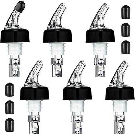 Amazon.com: Automatic Measured Bottle Pourer Spout Bottle Pourer Liquor ...