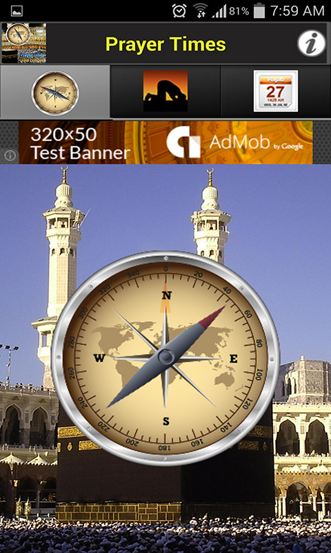Muslim's Prayers Times - Qibla Compass:Amazon.co.uk:Appstore for Android