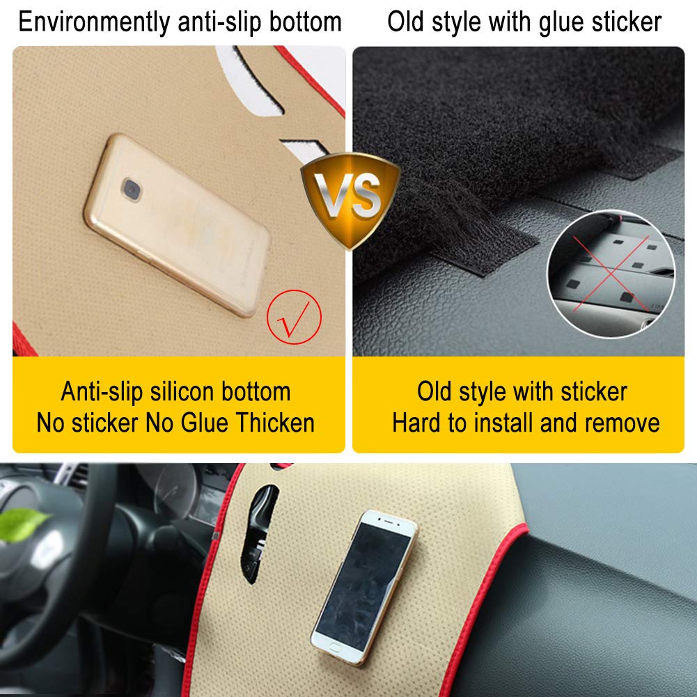 Dashboard Cover 2007-09 RX350 2006-2008 RX400H 2004-06 RX330のTan Beige ...