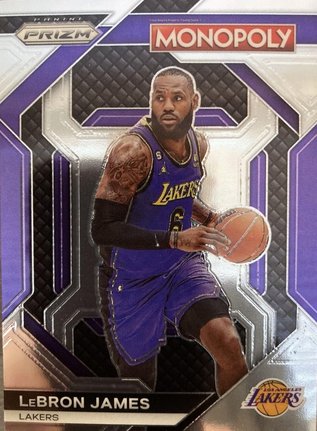 Amazon.com: LeBron James 2023 2024 Panini Prizm Monopoly Series Mint ...