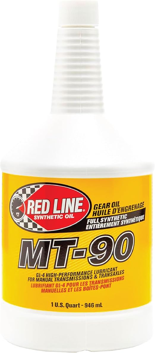 Red Line MT-90 Gear Oil- 1 Quart, Pack of 4 : Amazon.com.mx: Automotriz ...