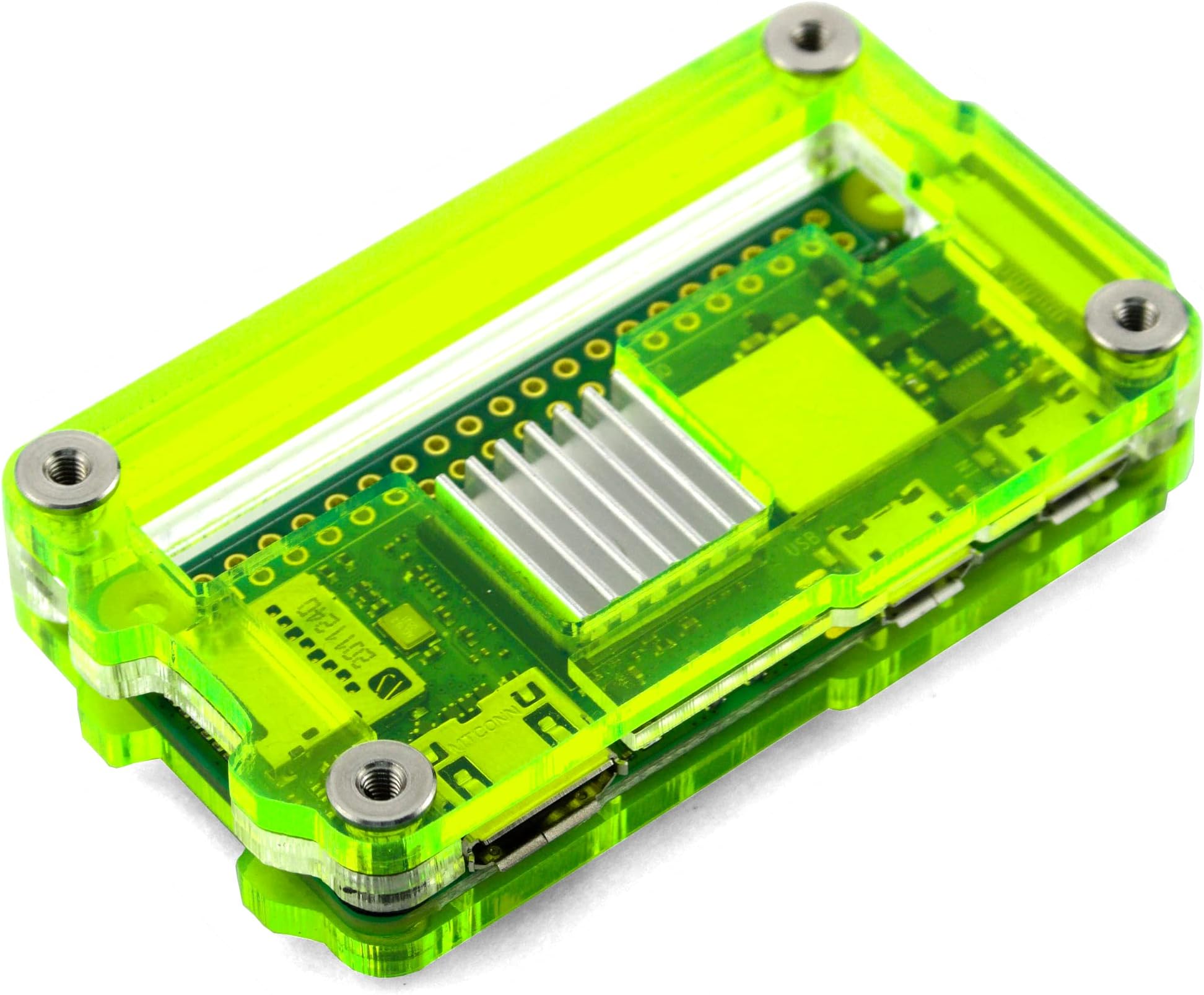 Amazon.com: SB Premium Clear Case for Raspberry Pi Zero and Raspberry Pi Zero W Open Closed 2 in ...