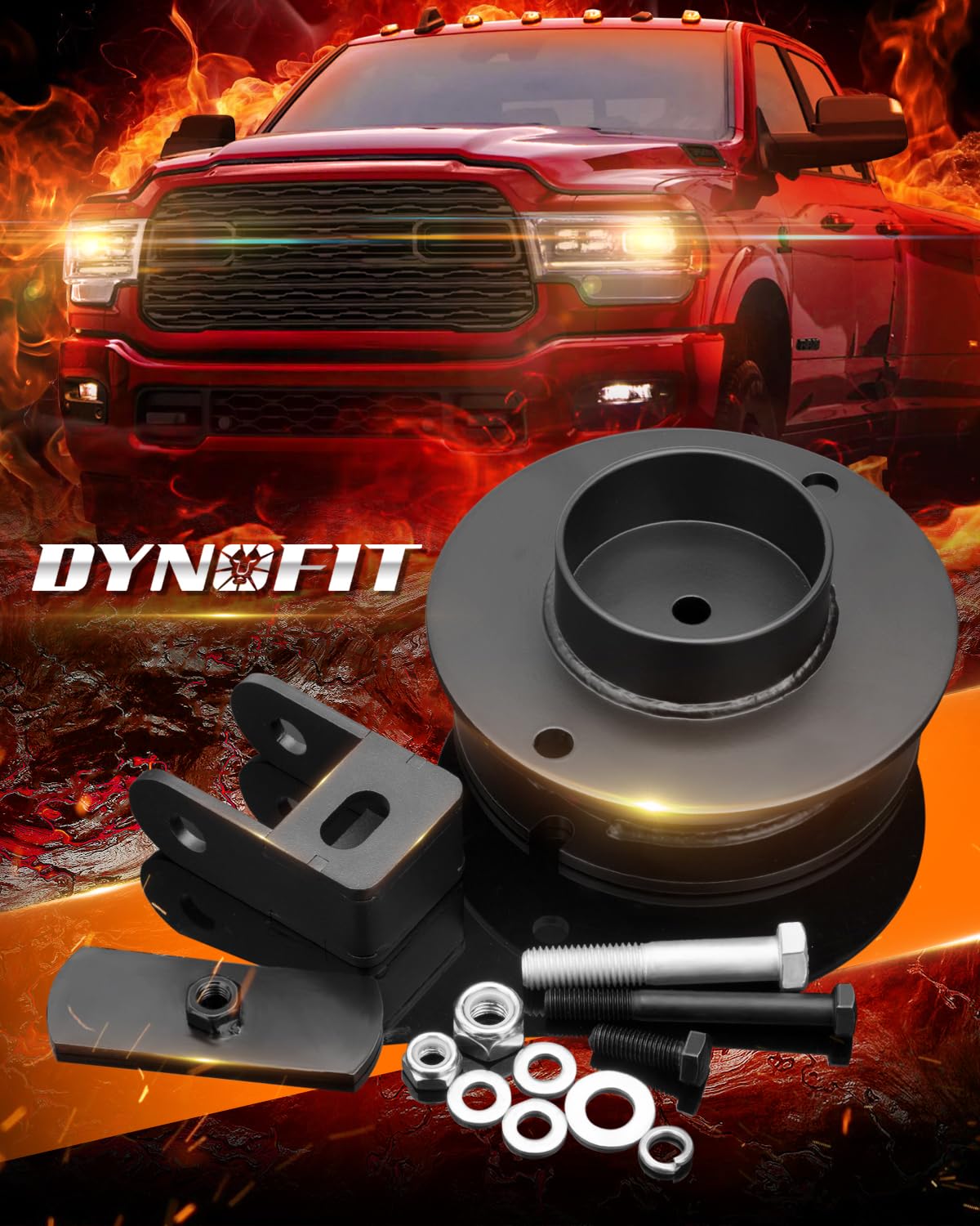 Dodge Ram 3 Leveling Lift Kit 4x4 1500 2500 3500 Silverado Fits 94-02 ...
