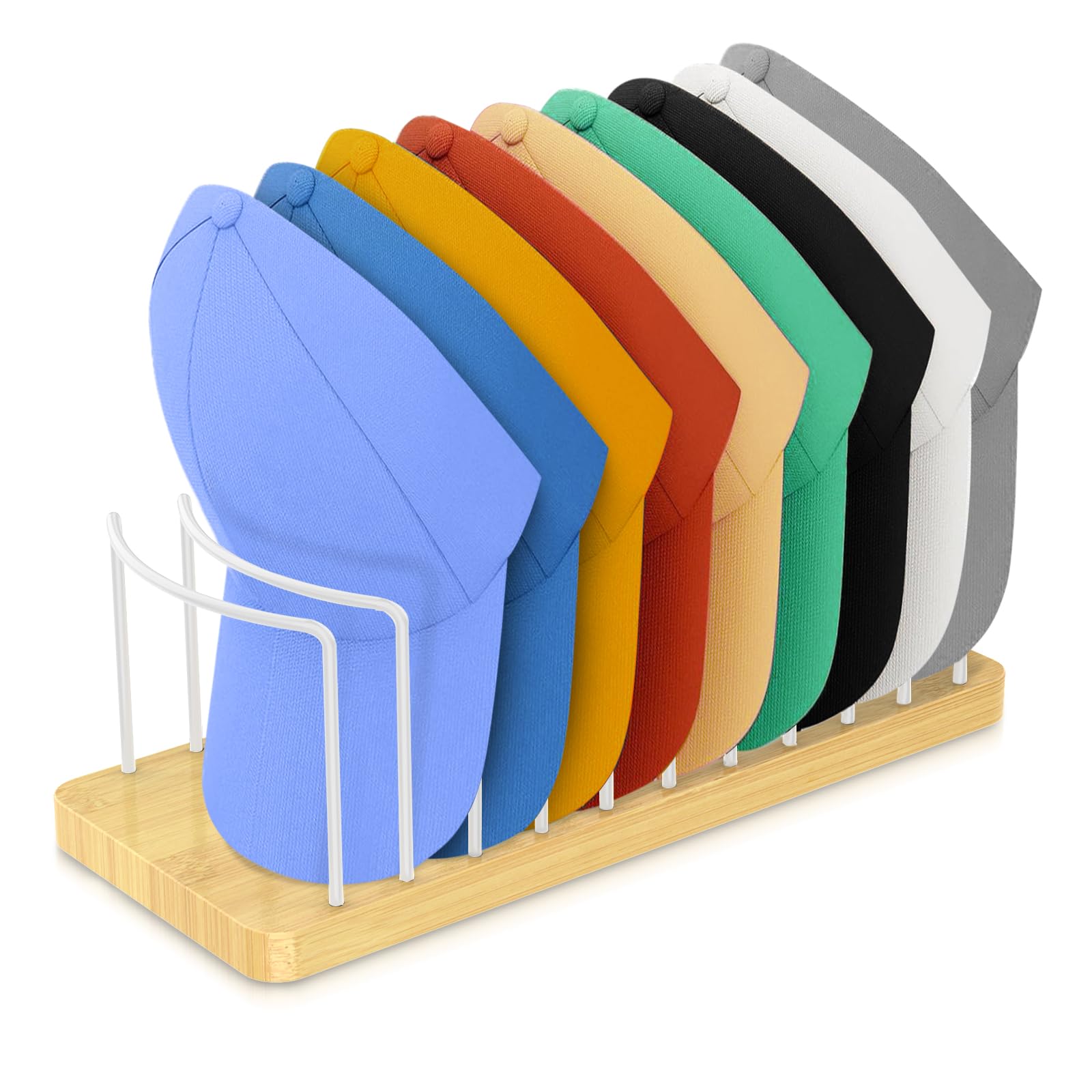 Amazon.com: yaenoei Hat Organizer for Baseball Caps, Set of 1 Hat ...