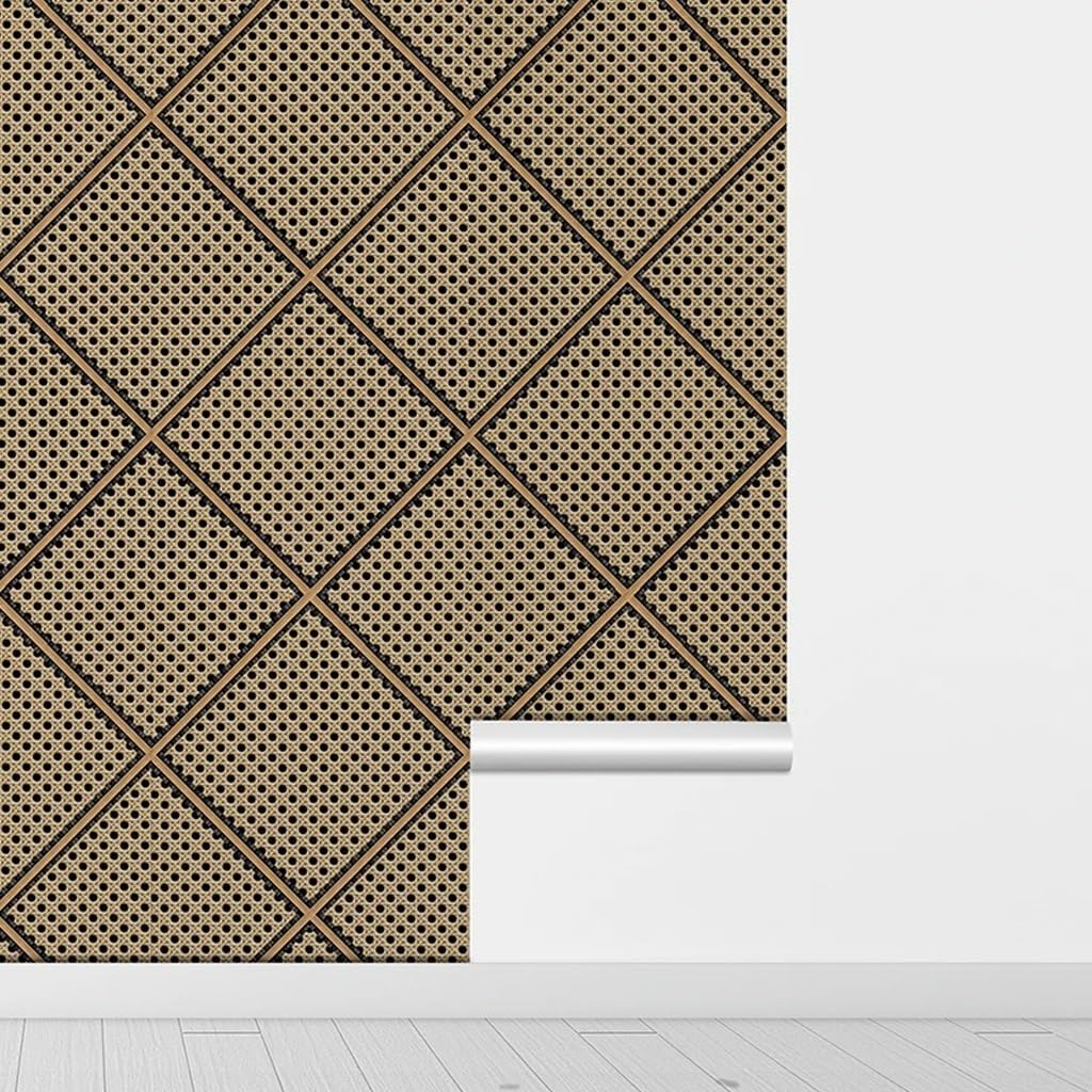 Amazon.com: ETHORY Peel and Stick 3D Rattan Cabinet Sticker Peel and ...