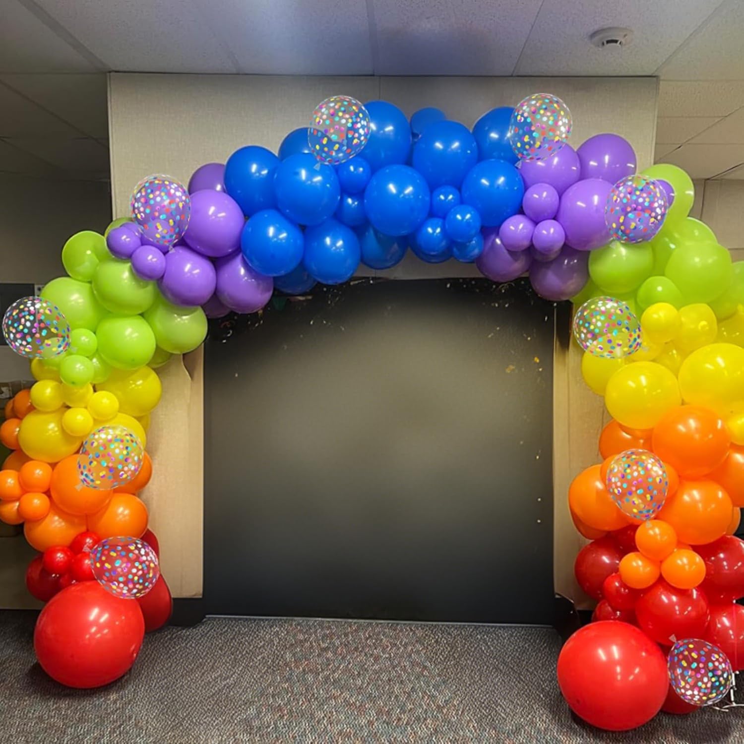 Snapklik.com : Colorful Balloons Rainbow Assorted Colors Balloons Set ...