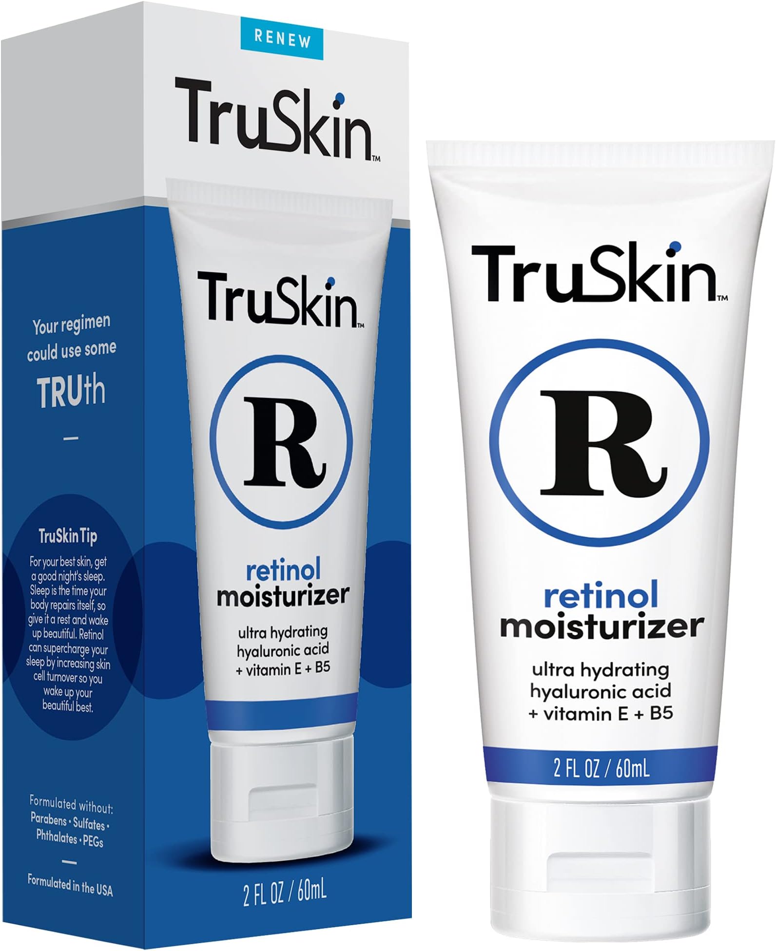 Amazon.com: TruSkin Retinol Face Moisturizer – Powerful Anti-Aging Face ...