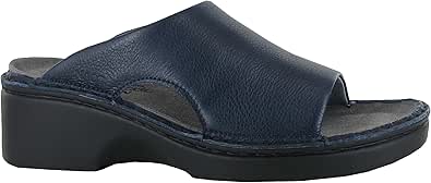 Amazon.com | NAOT Footwear Women's Rome Sandal Soft Ink Leather 11 M US ...