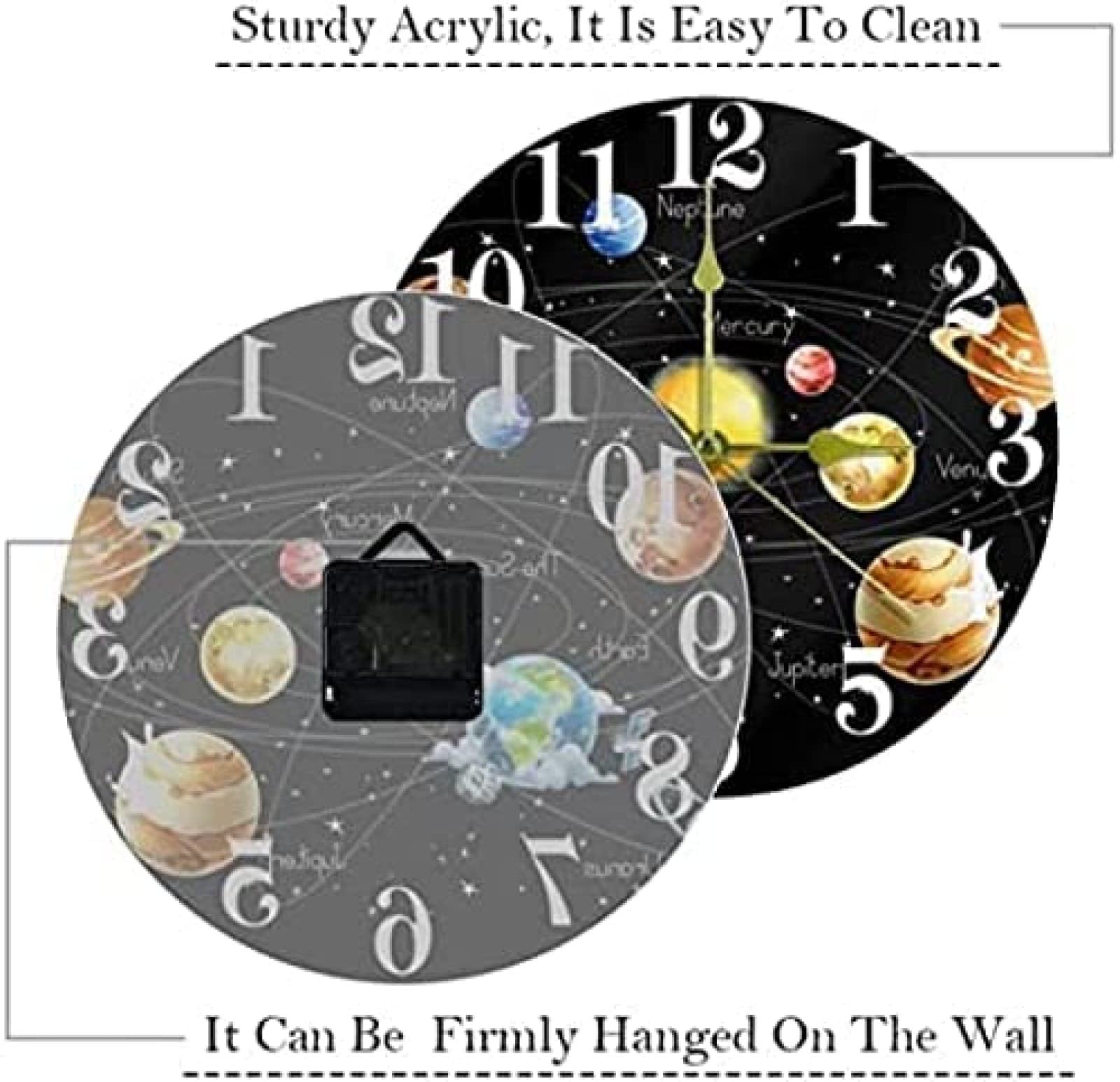 Diy Solar System Clock