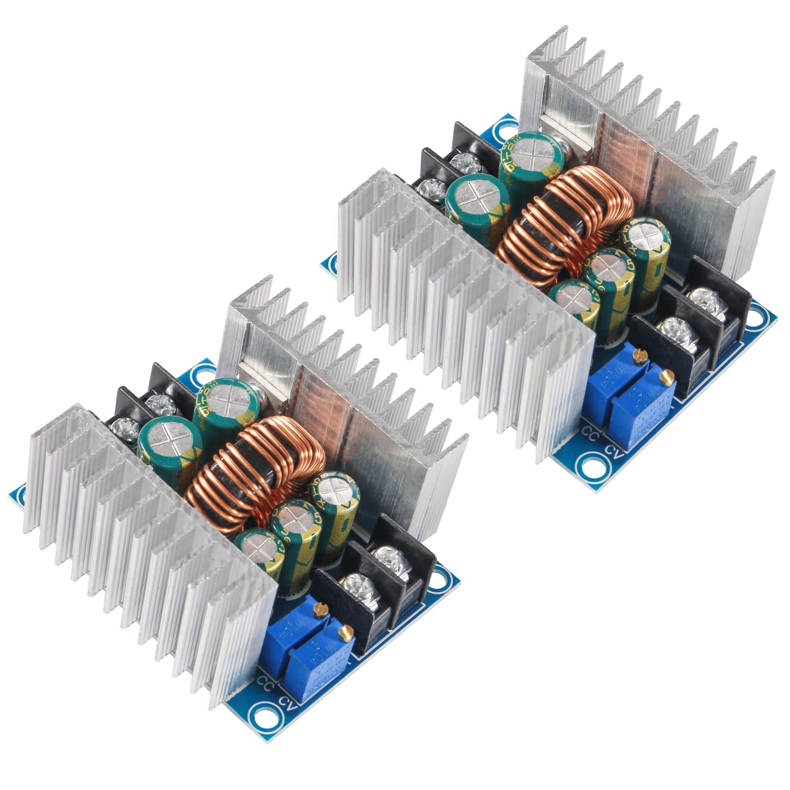 Snapklik.com : 2PCS 20A 300W DC-DC Buck Converter Step Down Module ...