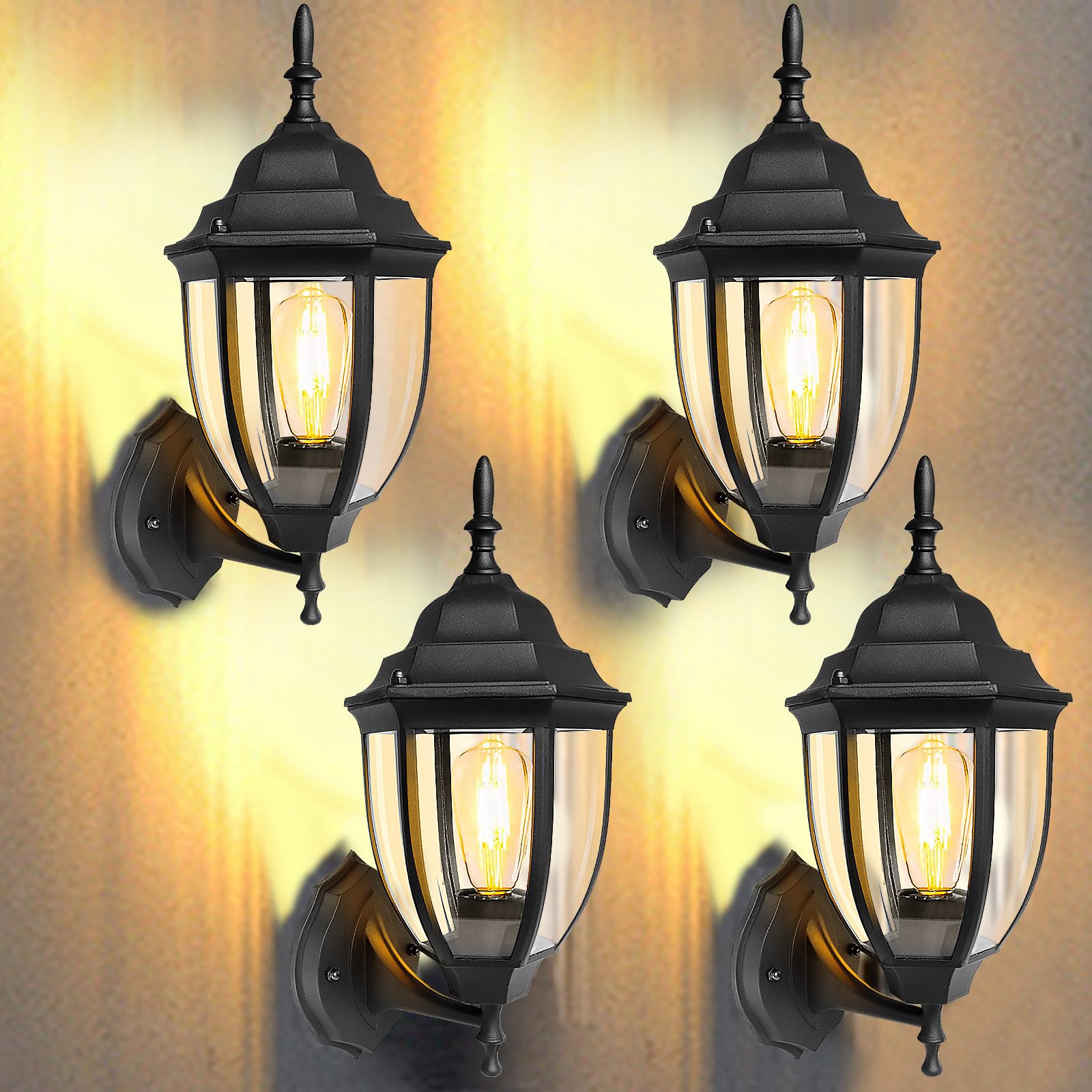 Outdoor Wall Light Aluminum Waterproof Outdoor Wall Lamps Outdoor Porch ...