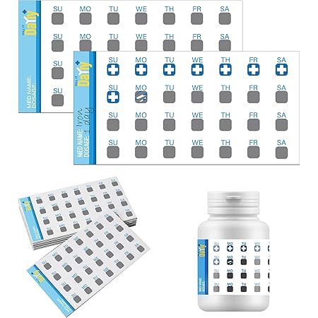 Amazon.com: Pill Popper Medication Tracker, Daily Pill Reminder, Small ...