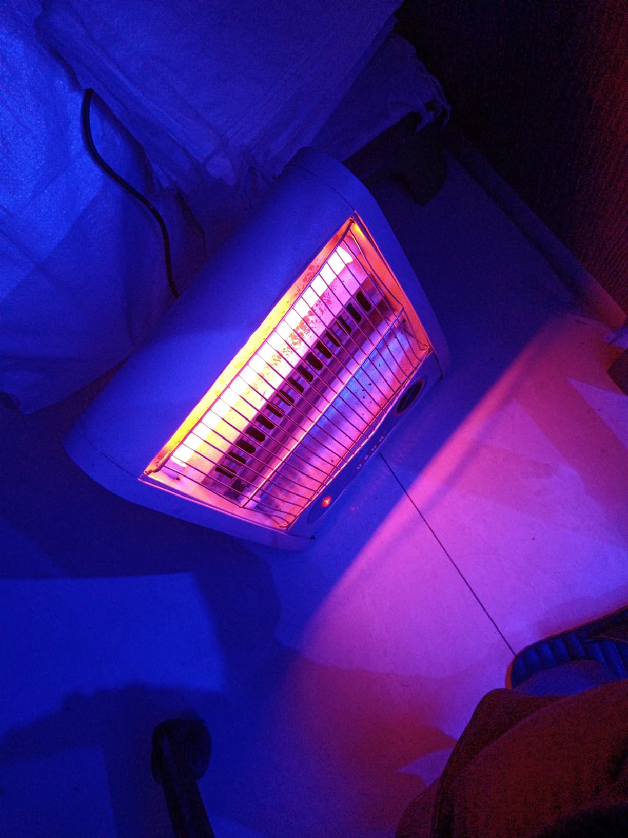 Infinite tech Room Heater Halogen Quartz Rod (400 Watt) Pack Of 2 Rod ...