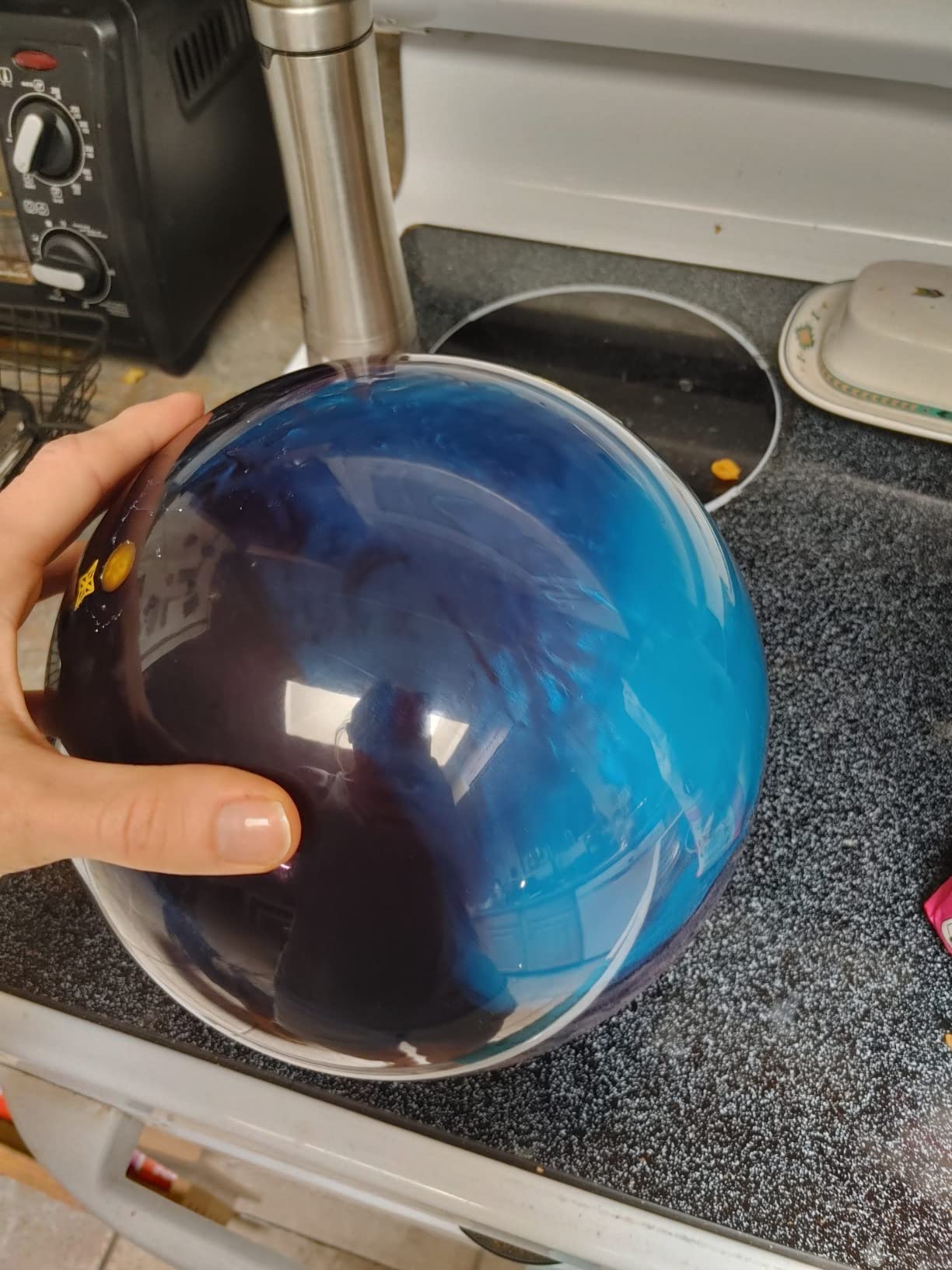 $22/mo - Finance Roto Grip Hyped Pearl Bowling Ball - Black/Blue ...