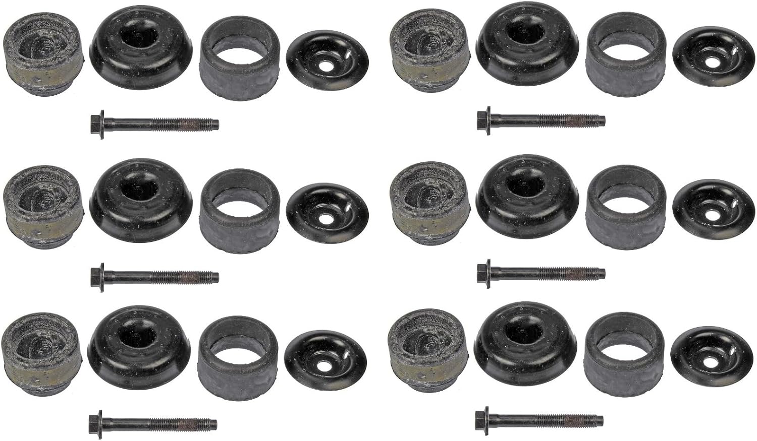 Amazon.com: Set 6 Subframe Bushing Mounts Kit For Buick Cadillac ...