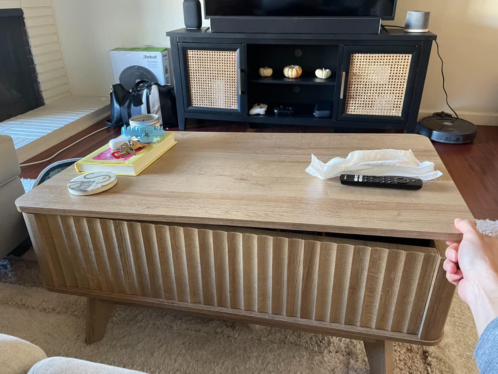 $35/mo - Finance Mopio Brooklyn Mid-Century Modern Lift Top Coffee ...