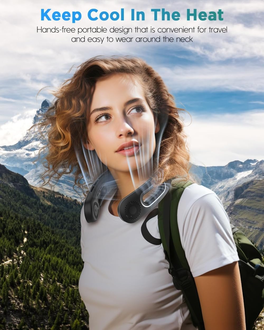 Portable Neck Fan, 360° Cooling Neck Fans,Handsfree Sri Lanka | Ubuy