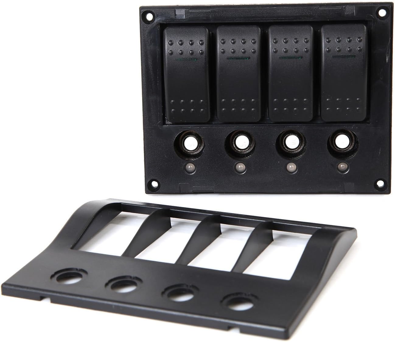 Amazon.com : TOTAL MARINE Pactrade Boat RV 4 Gang Waterproof Rocker ...