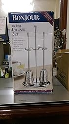 Amazon.com: BonJour Tea Infuser Tea Drop Grande Set with 2 Infusers and ...