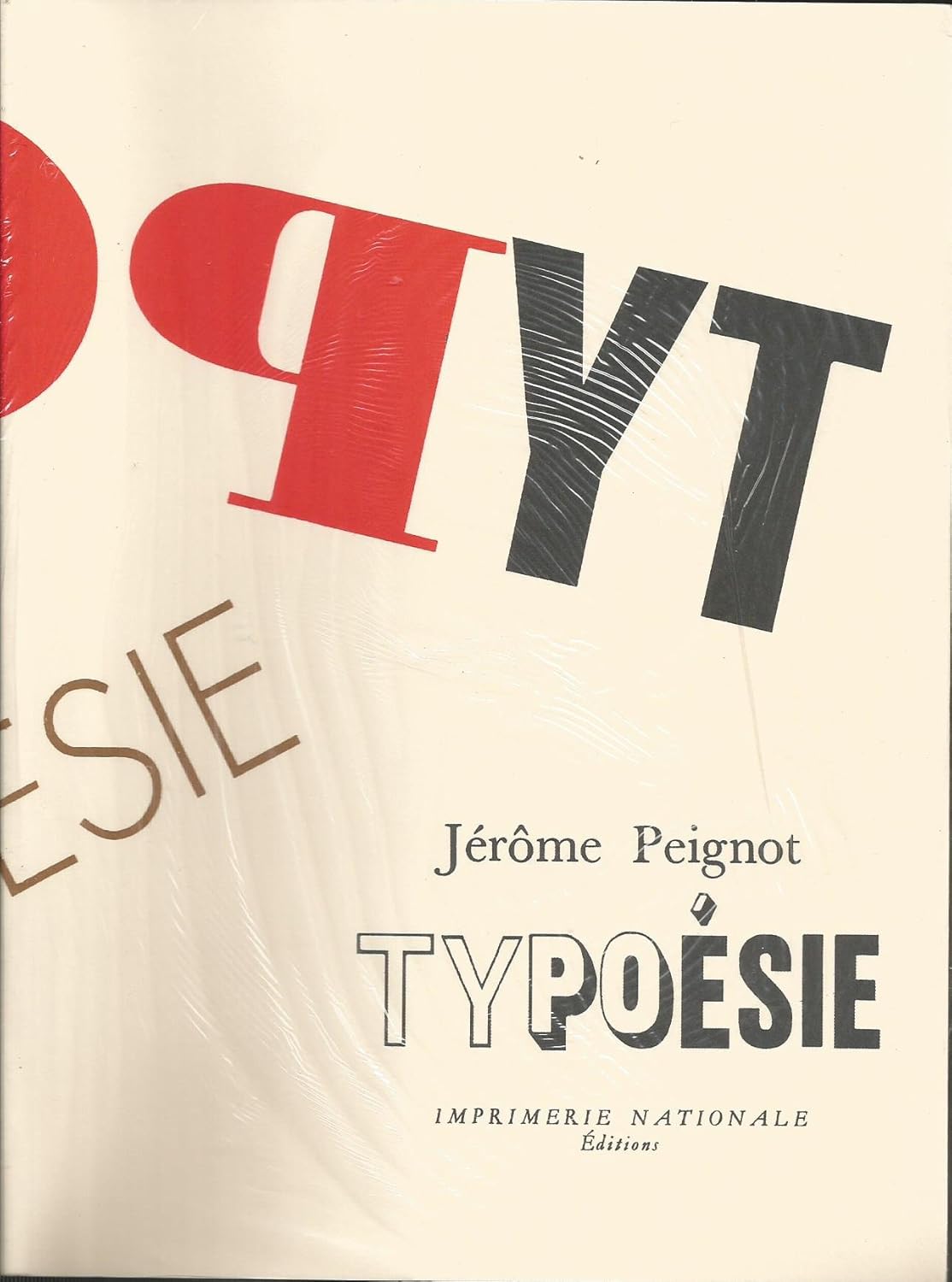Amazon.fr - Typoésie - Peignot, Jérôme - Livres