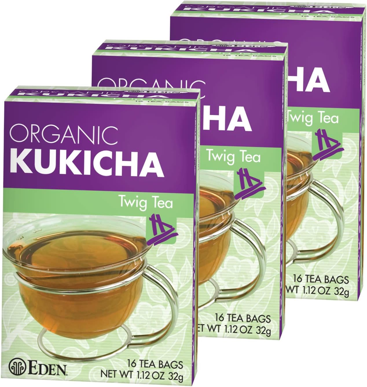 Amazon.com : Haiku Japanese Kukicha Twig, 100% Organic, 16-Count Tea ...
