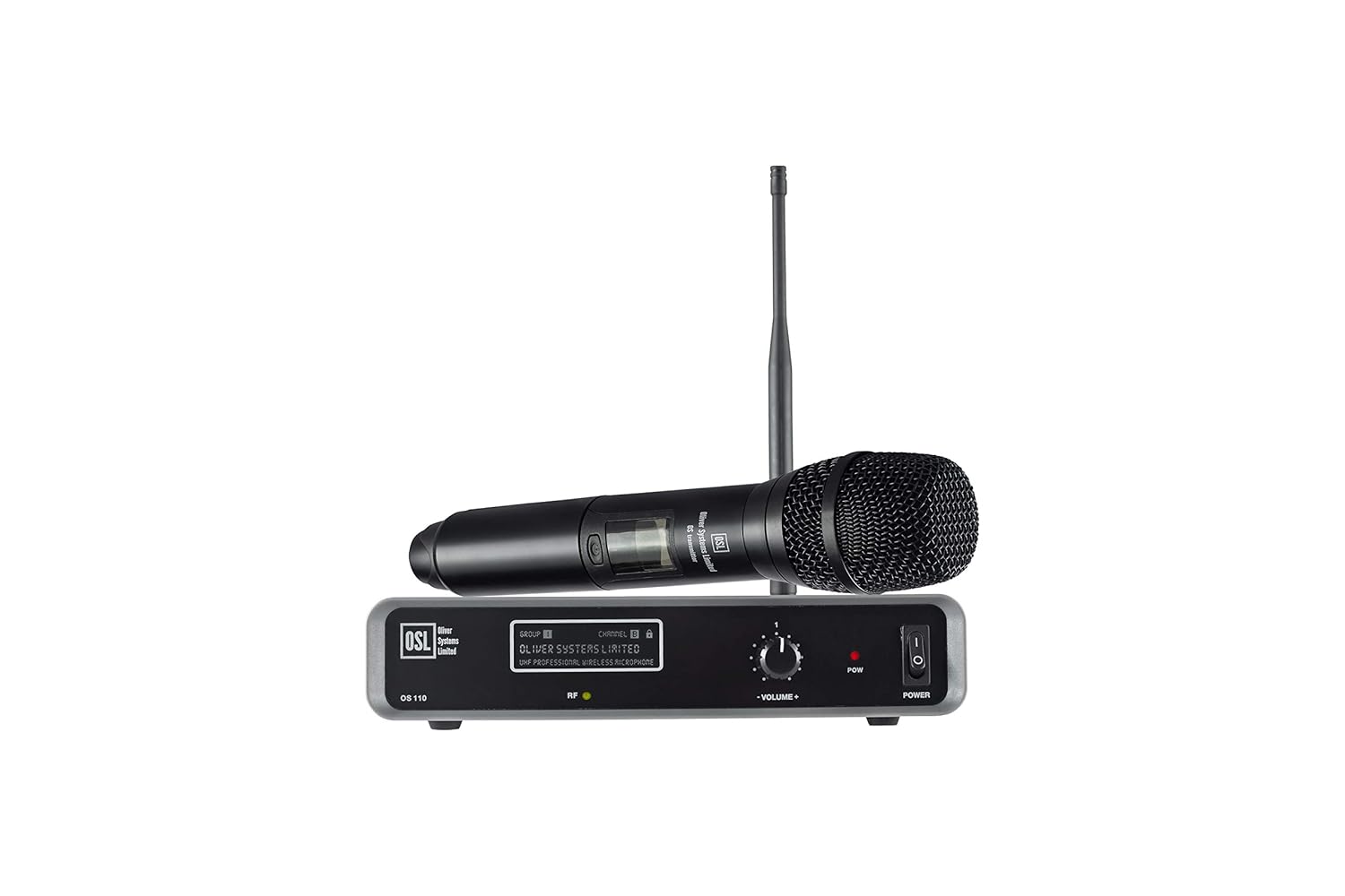 osl oliver systems limited OS110H - WIRELESS DYNAMIC VOCAL MICROPHONE ...