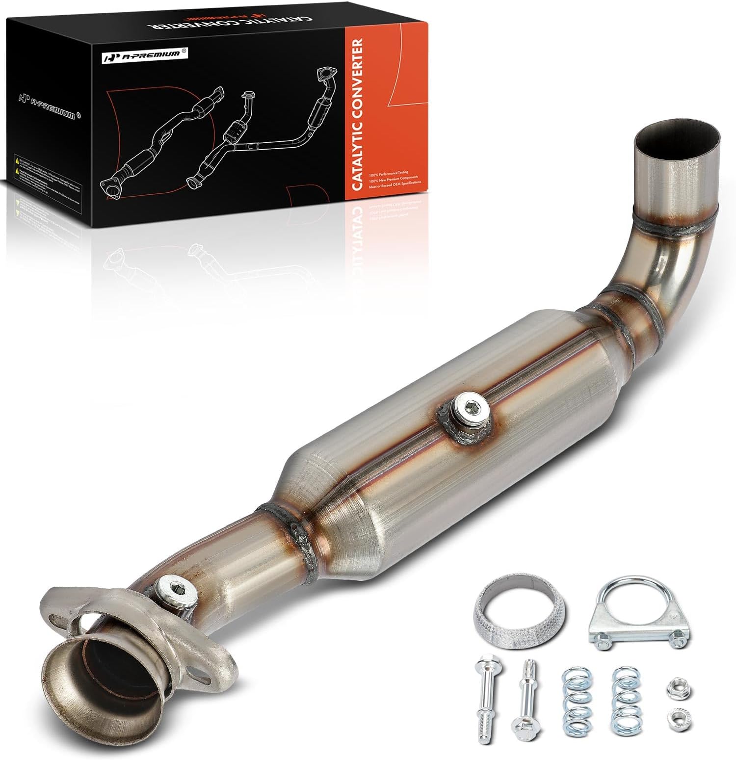 Amazon.com: A-Premium Left Catalytic Converter Kit Direct-Fit ...
