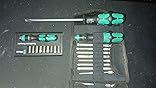 Wera - 5056653001 KK 10 Compact Bitholder and Bit Set, 10-Piece: Wera ...