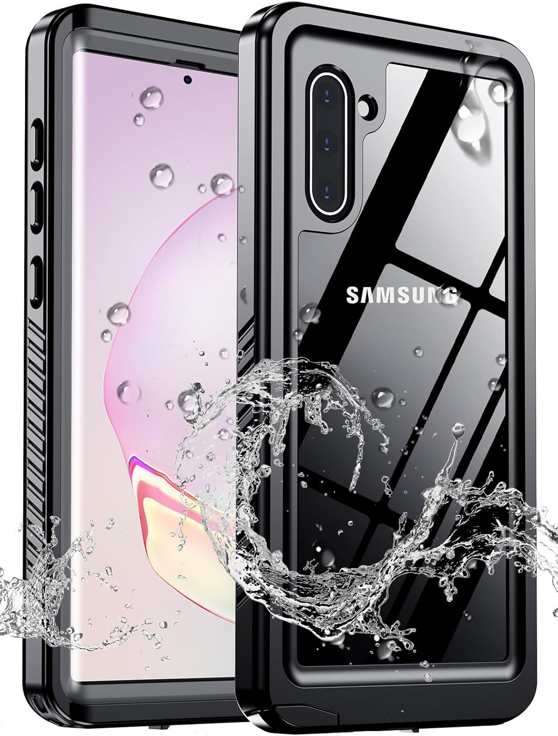 Amazon.com: MOZOTER for Samsung Galaxy Note 10 Case Waterproof,[IPX8 ...