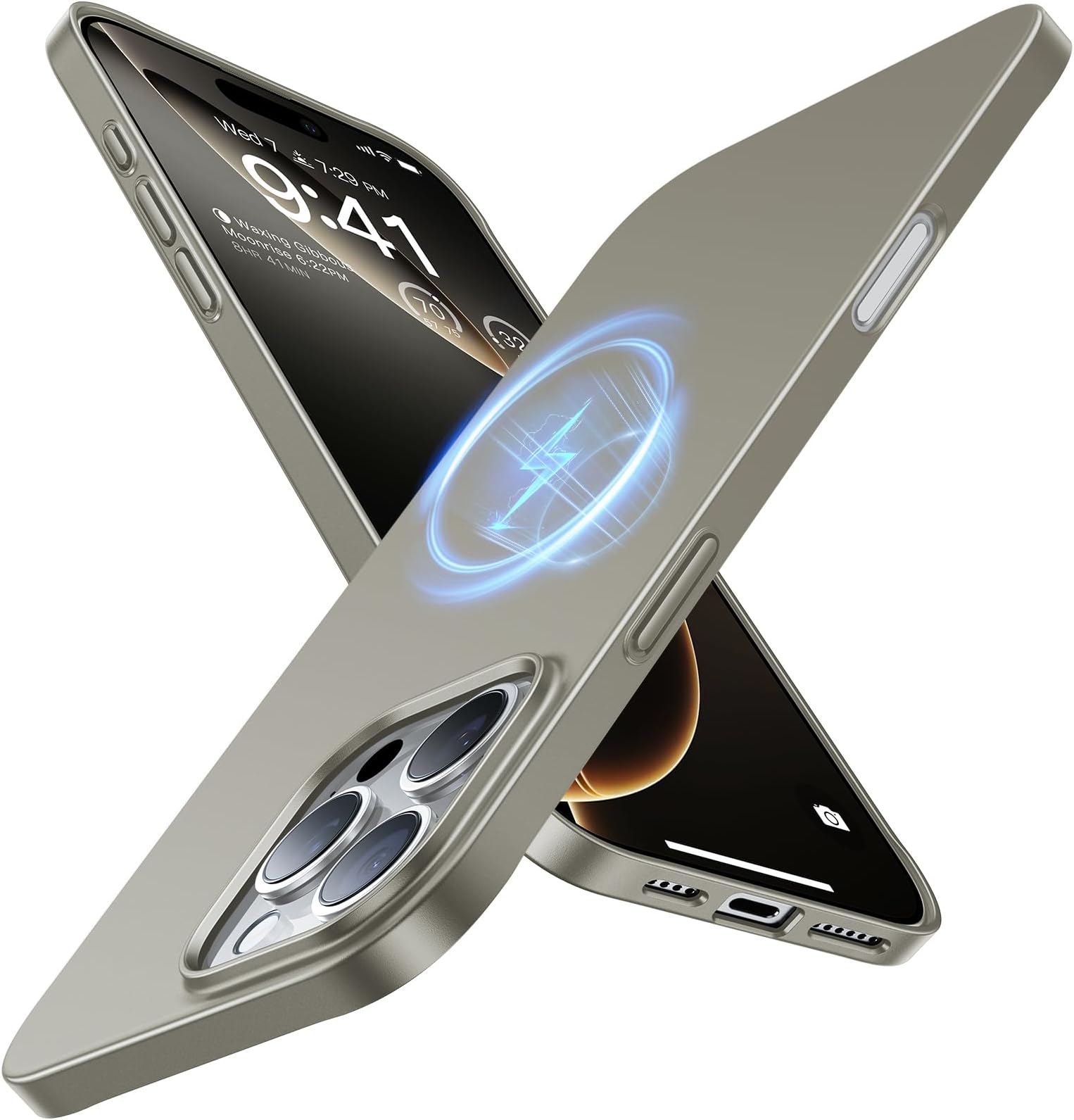 Amazon.com: TORRAS Magnetic Slim-Fit for iPhone 16 Pro Max Case, Ultra ...