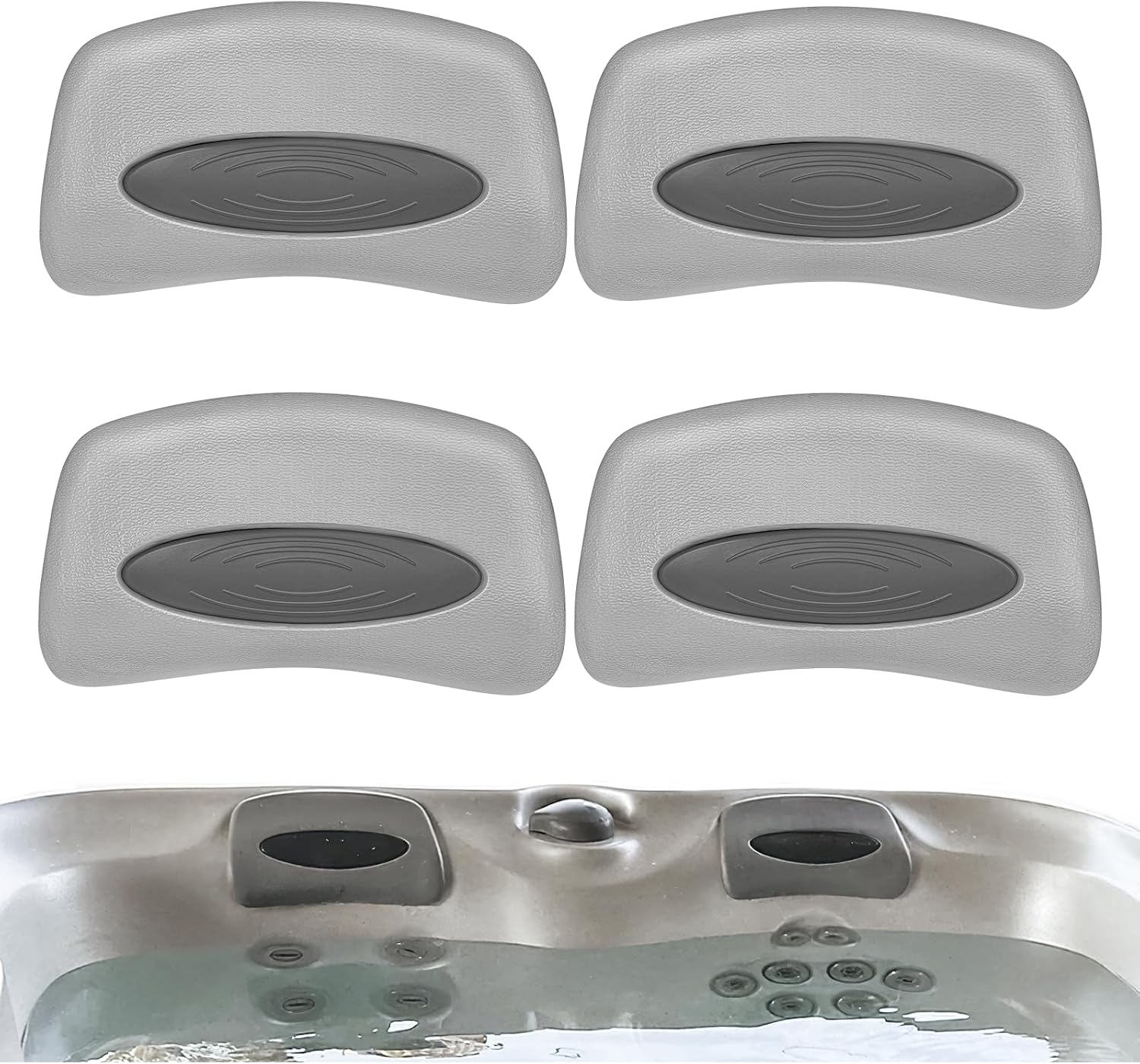 Amazon.com: Camoo 4 Pack 6472-960 Cover Valet Chevron Spa Pillow ...
