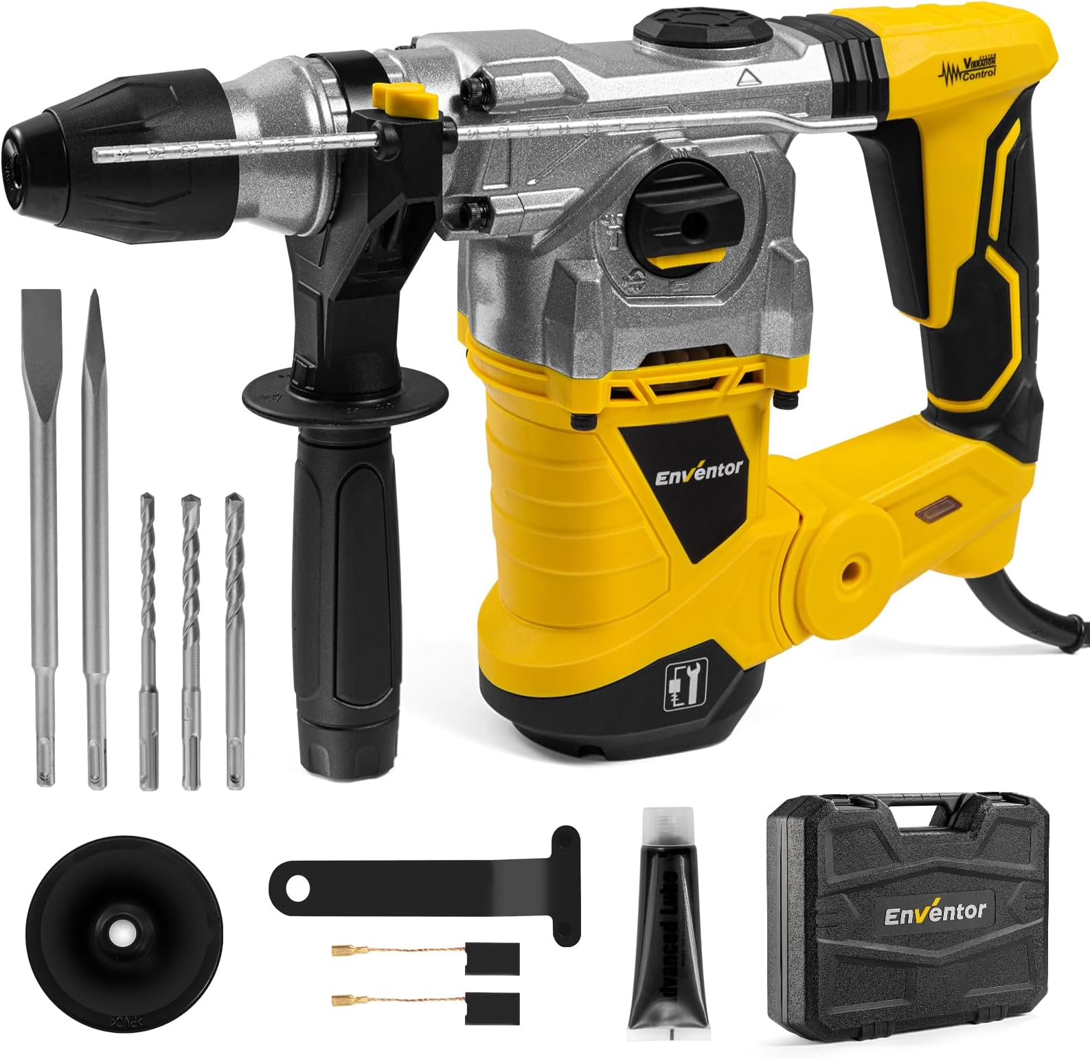 Hammer drill 1050W Parkside powerful drilling and chiselling in ...