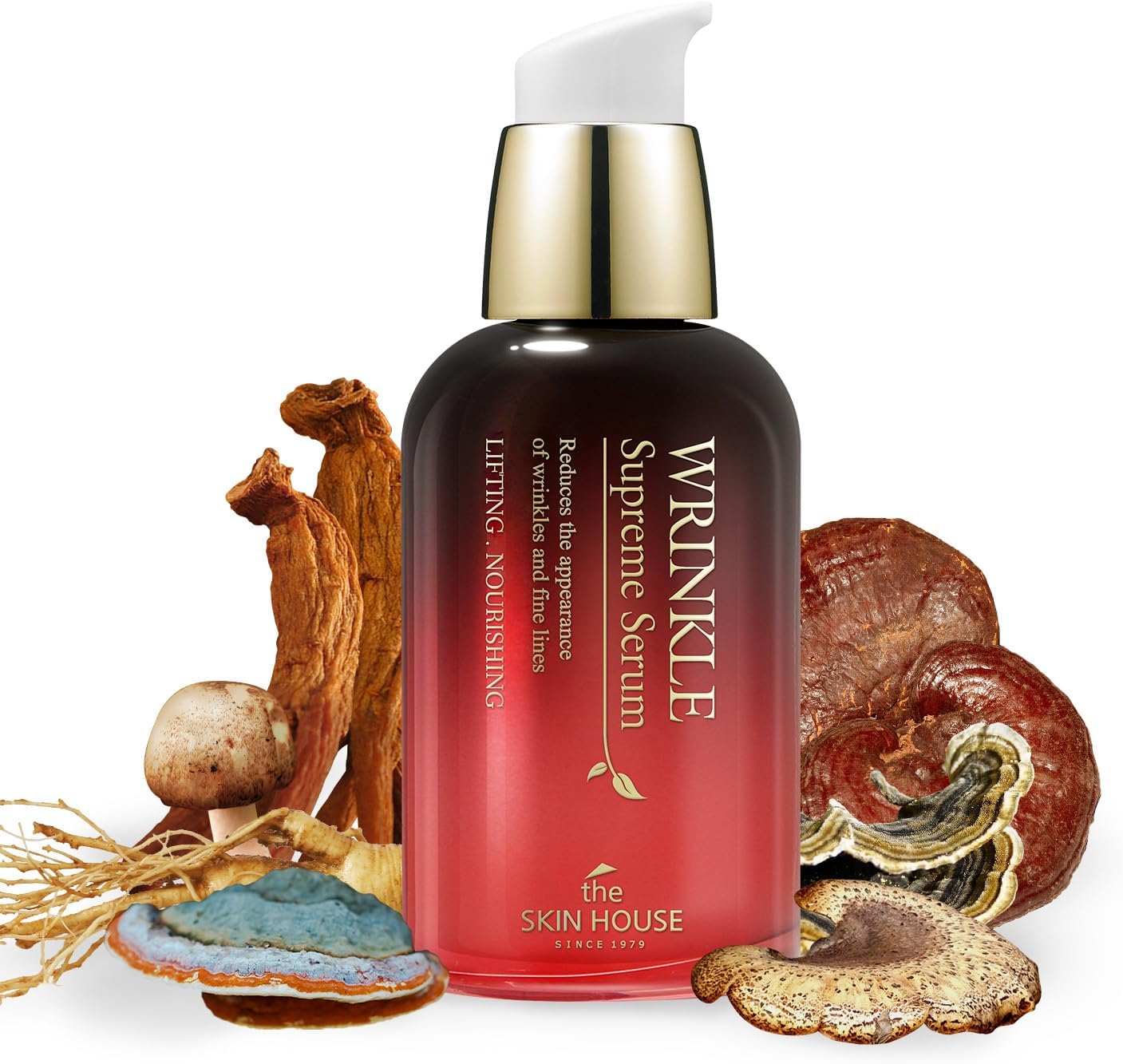 Amazon.com: THE SKIN HOUSE Wrinkle Supreme Serum 1.69 fl. oz. Fermented ...