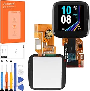 Amazon.com: Screen for Fitbit Versa Lite Smart Watch Screen Replacement ...