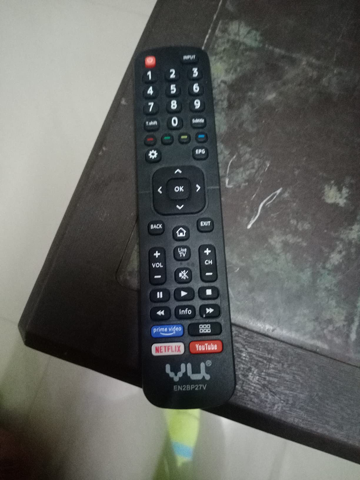 Buy REMOTEX EN2BP27V Replacement Remote Control fit for VU LED TV ...